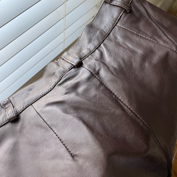 Neptune | Pants & Jumpsuits | Vintage Leather Pants 9s Genuine Leather ...